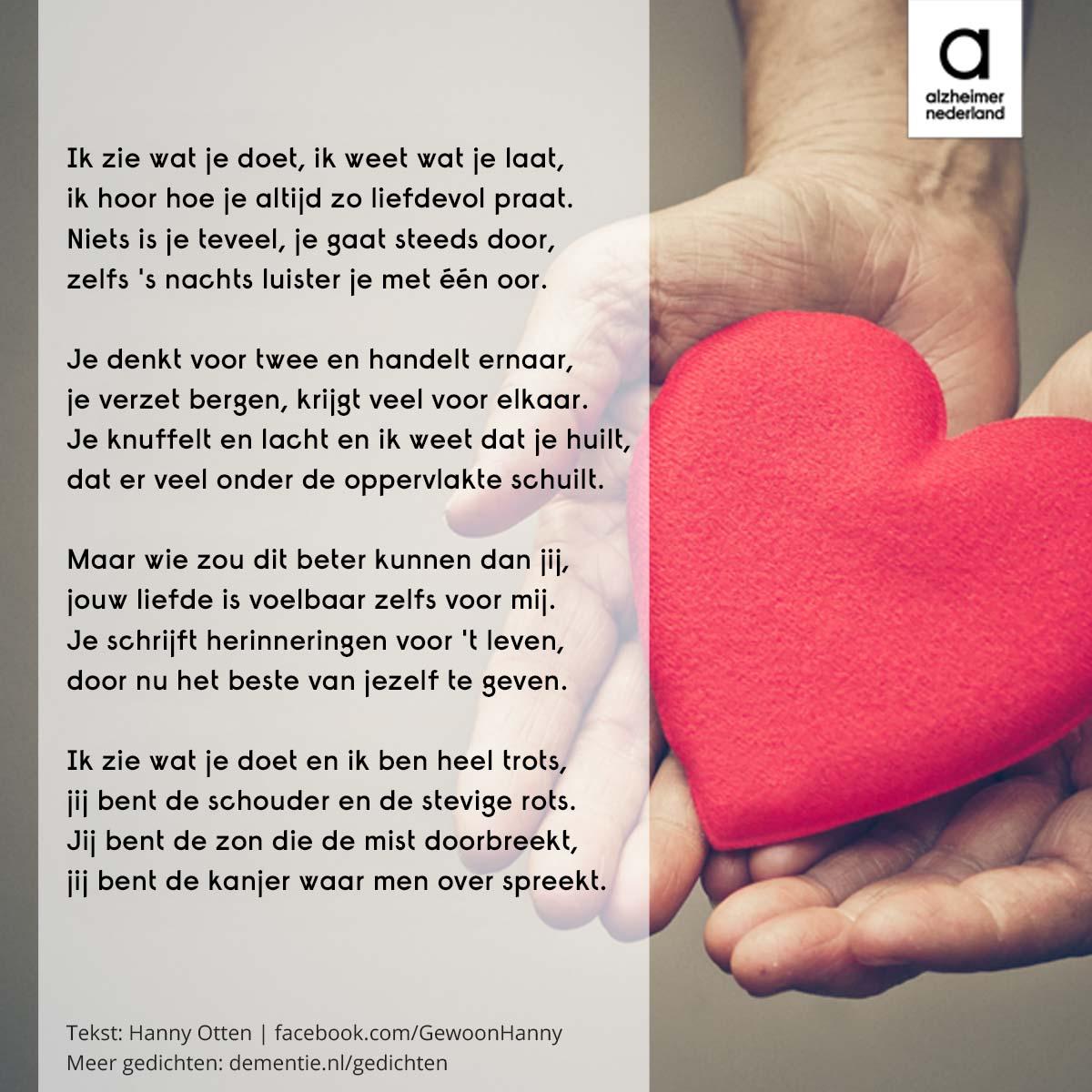 Dag van de mantelzorg